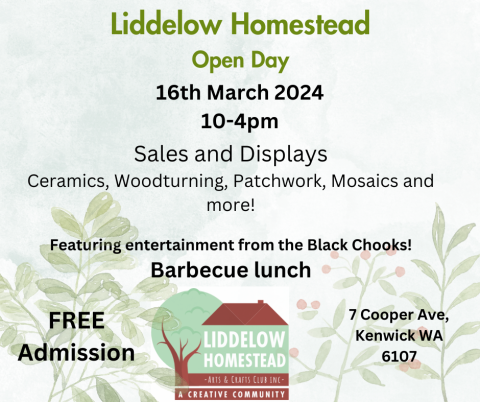 Liddelow Homestead - Crafty and creative community in Kenwick